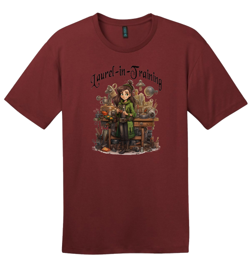 SCA t-Shirt, Laurel-in-training Female - Canis Lupus Designs
